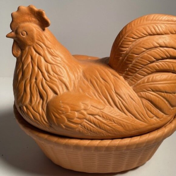 Brique Ware, Nordic Ware | Kitchen | Brique Ware Terracotta Chicken Hen ...